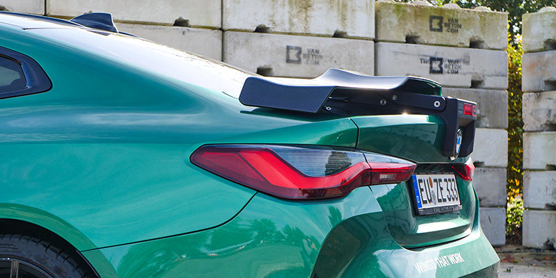 Electrically adjustable rear wing for BMW series 4 | G82 and G22 ...